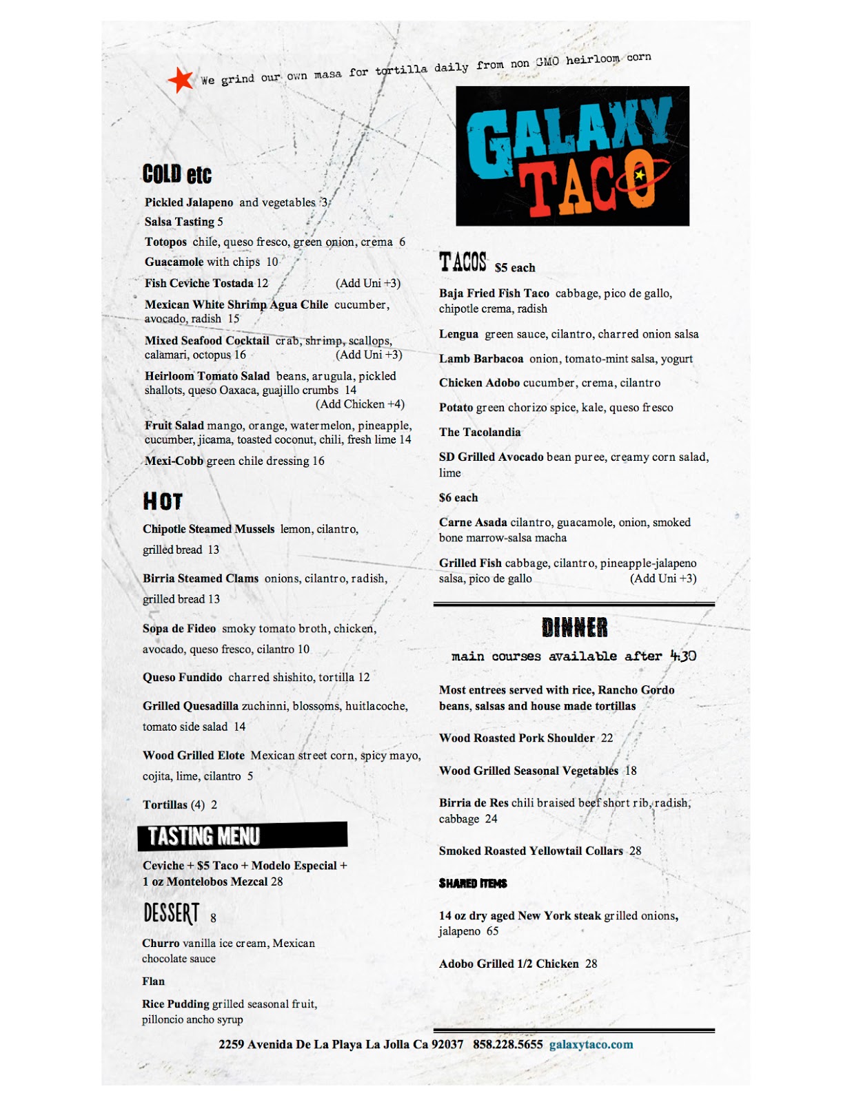 SanDiegoVille: Galaxy Taco To Open In La Jolla Shores On July 13 ...