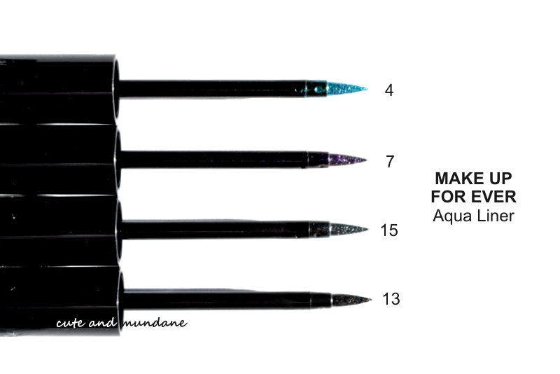 Cute and Mundane: MAKE UP FOR EVER 'The Ultimate Eye Liner Collection ...