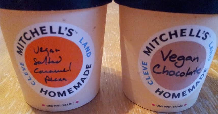 The Healthy Hoff: Mitchell's Ice Cream Does Vegan