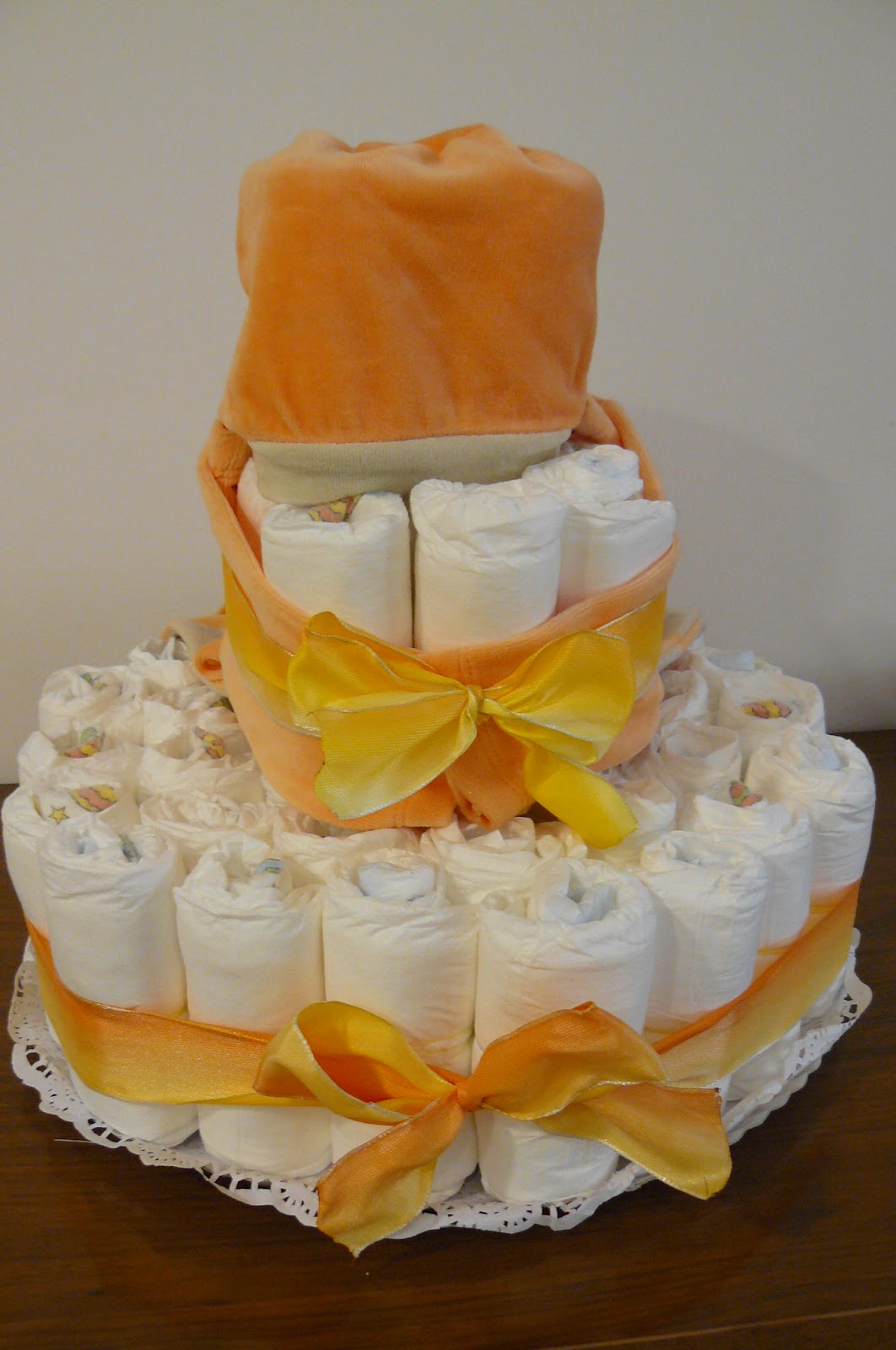 Ideas realizadas: PASTEL DE PAÑALES