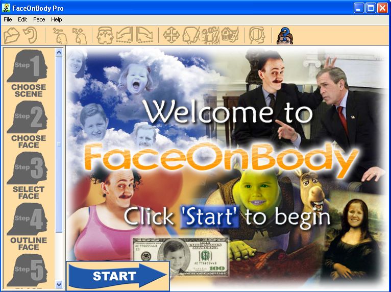 برنامج تركيب الوجوه على الصور face on body محمول - عرب سوفتوير