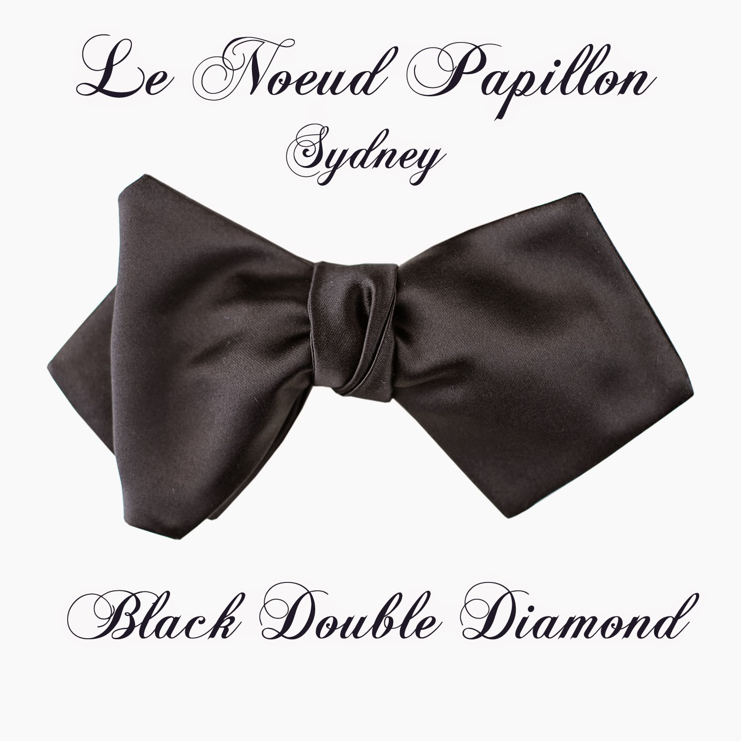 Le Noeud Papillon Of Sydney - For Lovers Of Bow Ties: The Black Double ...