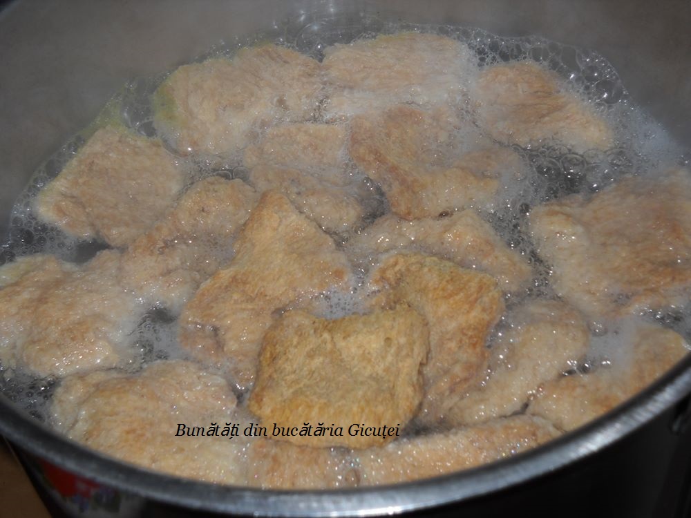 Snitele din soia(de post) - Bunătăți din bucătăria Gicuței