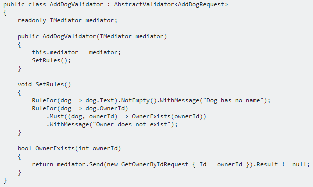 Using The Mediatr Pipeline With Fluent Validation 5748