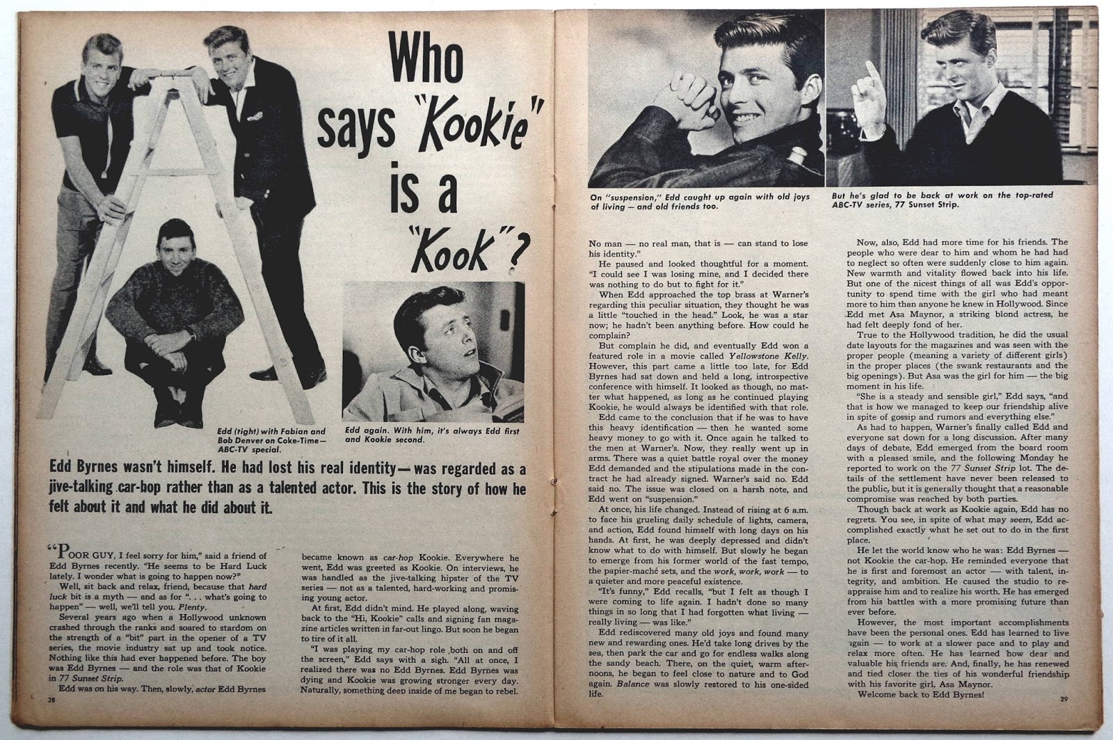 Past Print: 16 Magazine / November / 1960