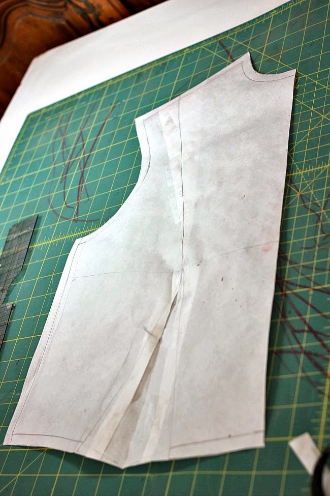 Draping The Basic Bodice: Drafting Front Bodice Sloper | Sew Country ...