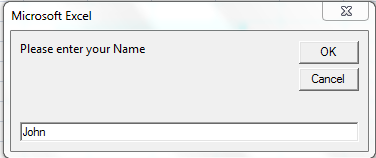 Inputbox and message box - How to use Inputbox and MSG box in Microsoft ...