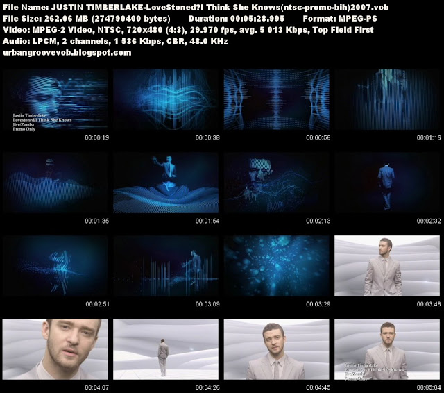 Urban Groove Vob Collection: Justin Timberlake - LoveStoned/I Think She ...