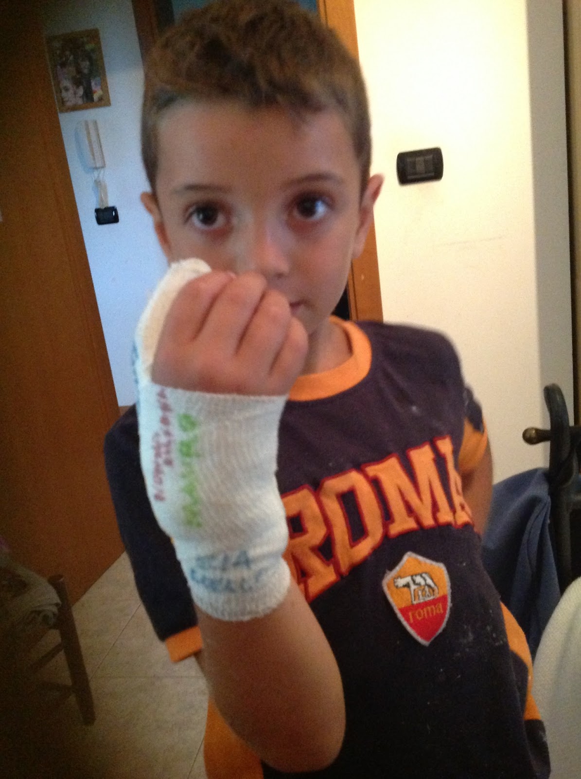 Giorgio Gibertini Jolly: Massimo ed il suo inizio d'estate...col dito rotto