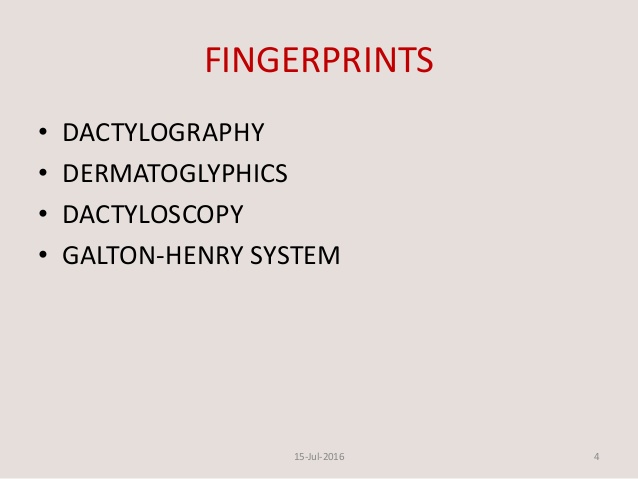 EXAMS AND ME : Dactylography