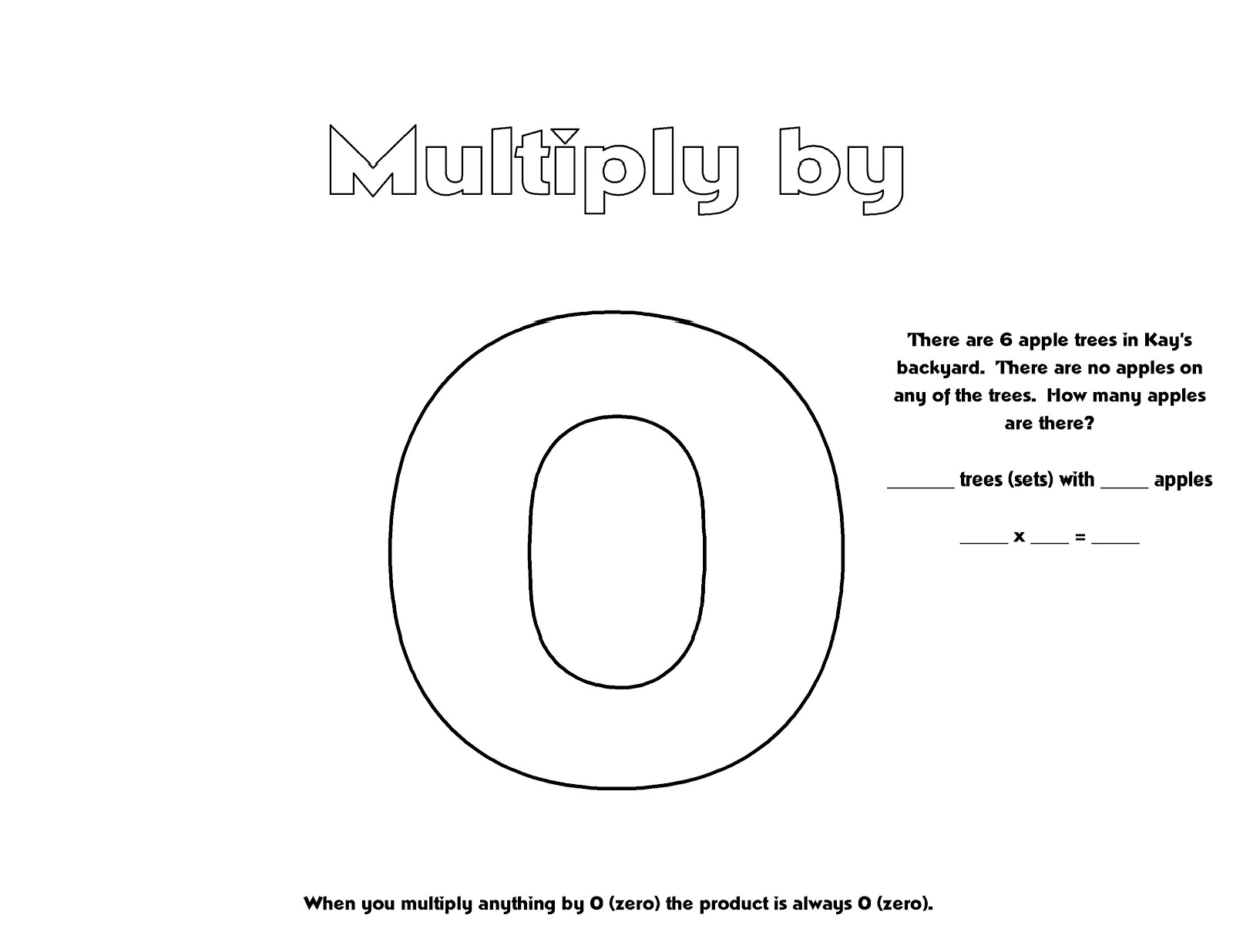 Schooling At Home Happenings: Printable Multiplication Book