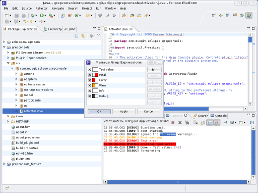 JAVA: Plugins Eclipse