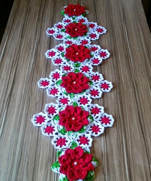 Flower centerpiece pattern ~ Crochet And Patterns