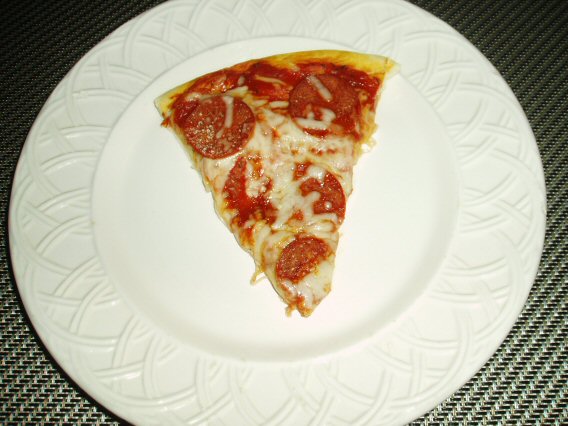 Meatless Mediterranean: Pizza with Veggie Pepperoni (12-inch)