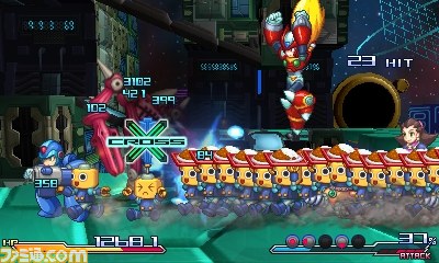 Rockman Corner: Project X Zone: Tron Bonne, Servbot Screenshots
