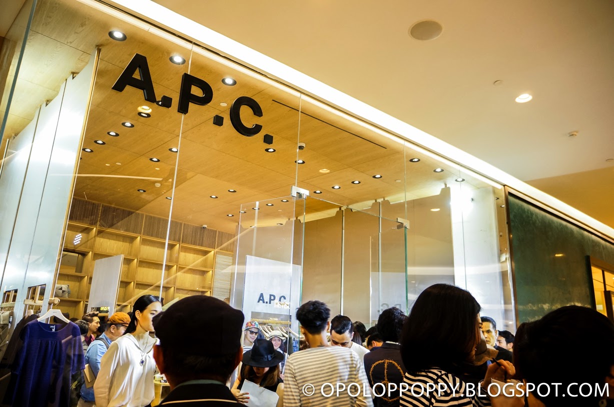 OPOLOP POPPY: The Opening of 'A.P.C' Bangkok @Central Embassy