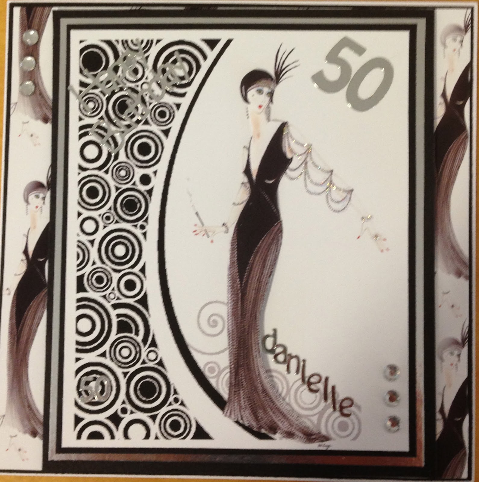 Jane's Craft Corner: Art Deco Card