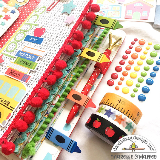 Doodlebug Design Inc Blog: SCHOOL DAYS Teacher Planner | with Anabelle