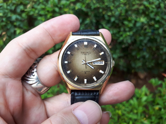 CNC virtual: Jual: Jam Antik Seiko Sunburst Automatic Cal 6309-8060 Men ...