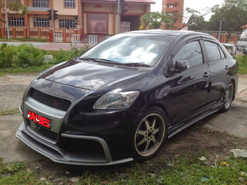 All About Toyota Vios: Toyota Vios 08 Customized bodykit (A Perfect Design)