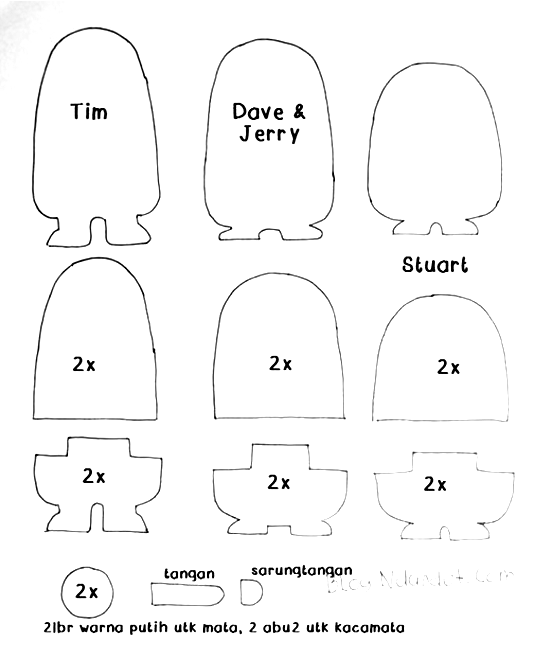 Printable Minion Pattern