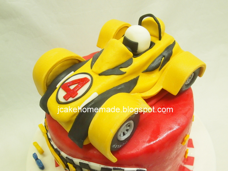 Jcakehomemade: Race Car cake 跑车蛋糕