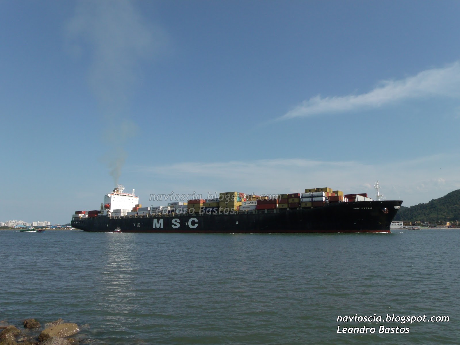 Navios de Santos & CIA: Navio MSC SARAH
