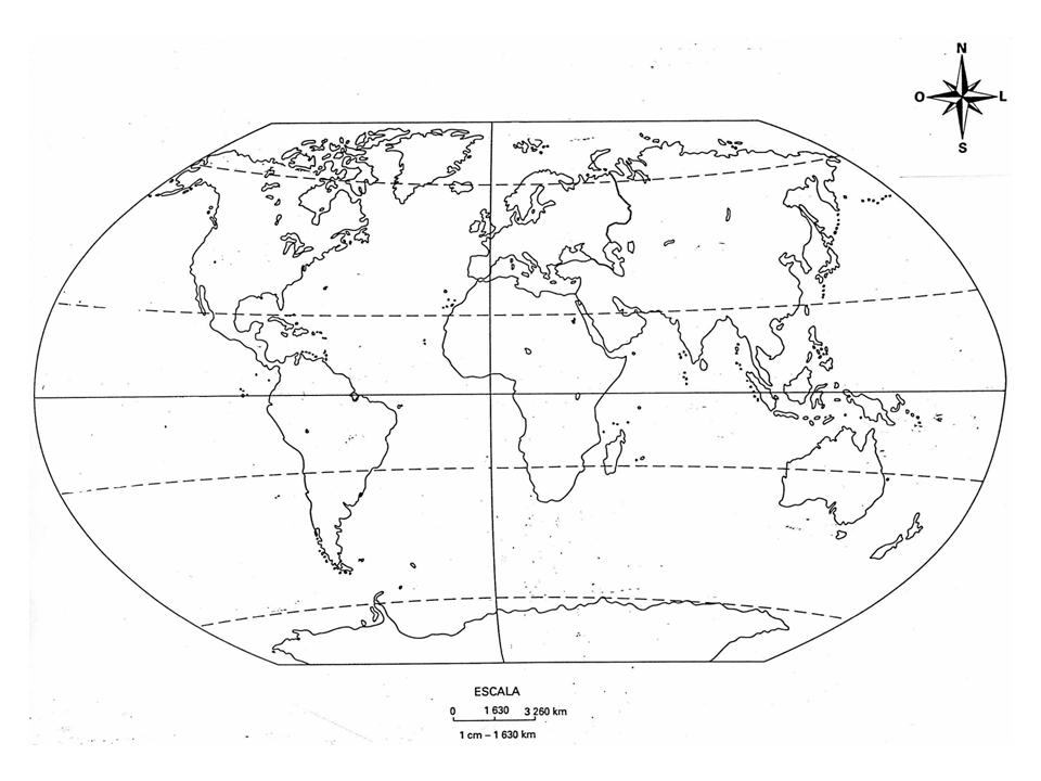 Aqui na escola: Paralelos e Meridianos