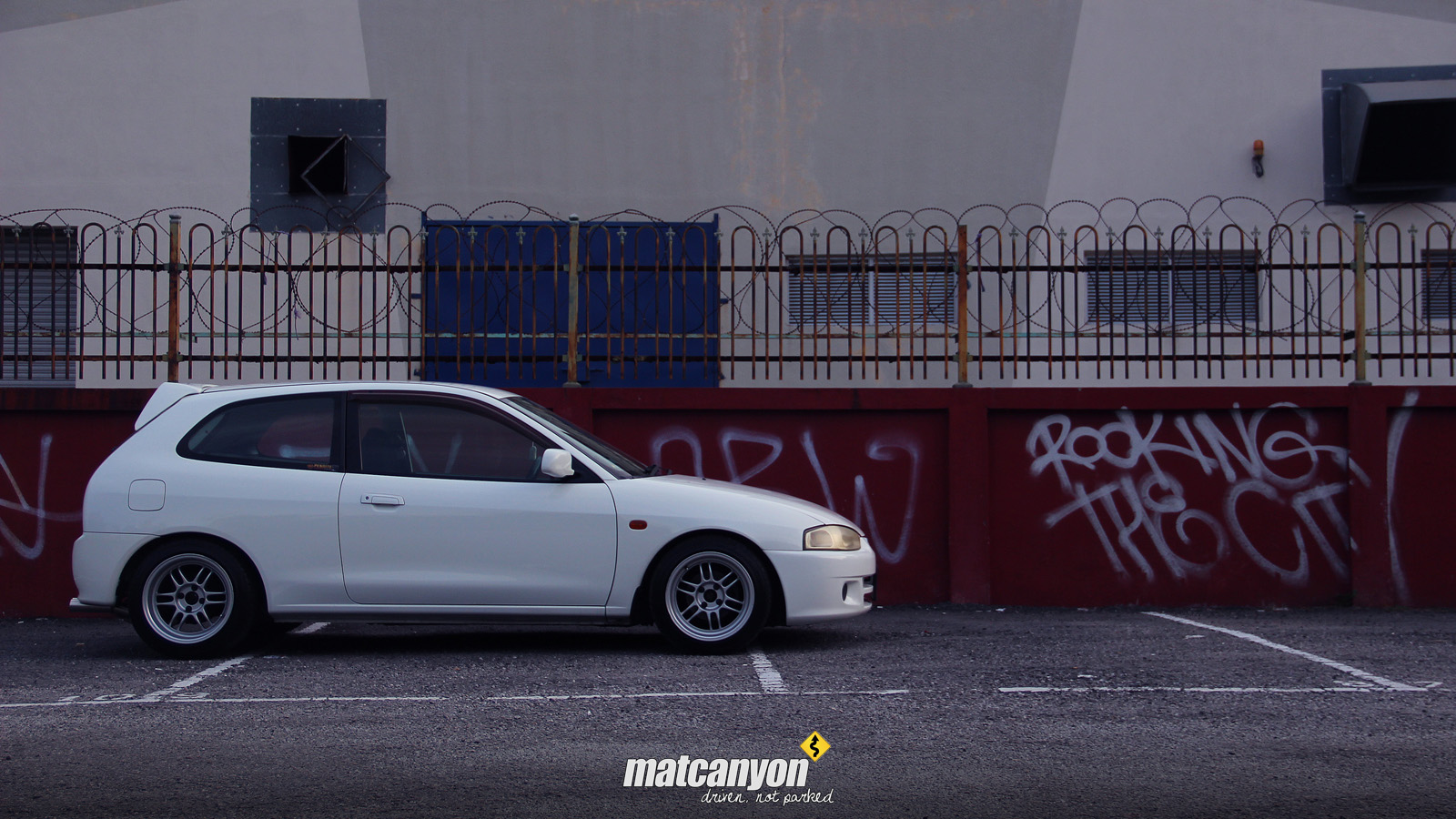 Mat Canyon: Mitsubishi Mirage Cyborg CJ4A | Random Snaps