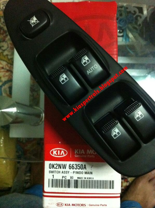 KIA SPECTRA: USED ORI GENUINE KIA SPECTRA MAIN DRIVER POWER WINDOW ...