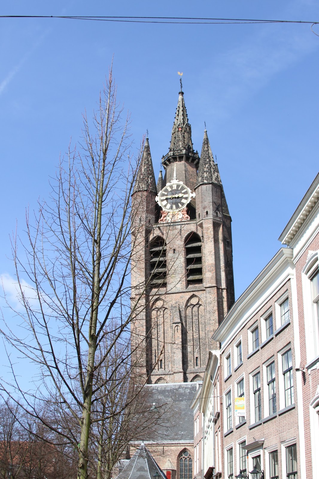 EUROPEAN CATHEDRALS: OUDE KERK & NIEUWE KERK; DELFT, THE NETHERLANDS