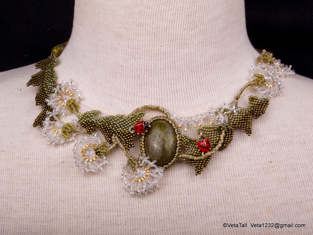 Veta's Art with Beads: Dandelions / Одуванчики