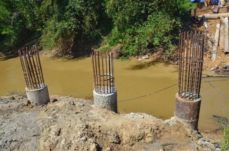 Construction of a new bridge at Dambai, Penampang, Sabah: PROGRESS as ...