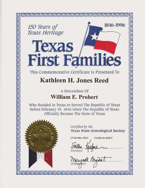 Family Matters: Texas First Families!