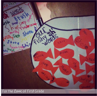 For the Love of First Grade: Digraph Crafts