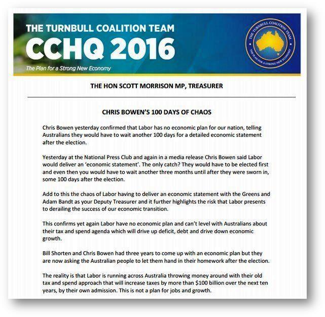 North Coast Voices: Action hero Scott Morrison of the Turnbull ...