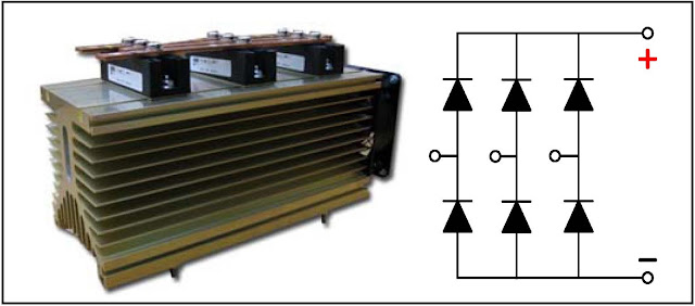 Carl E. Holmes Company (CEHCO): Six Diode Bridge Assembly, 166 Amp Diodes