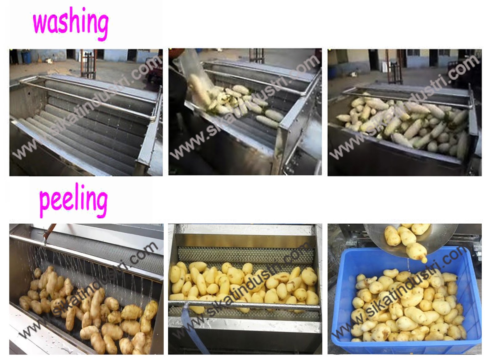 Mesin Pencuci Rimpang Untuk Buah dan Sayuran - CV. Samudra Jaya Rubber ...