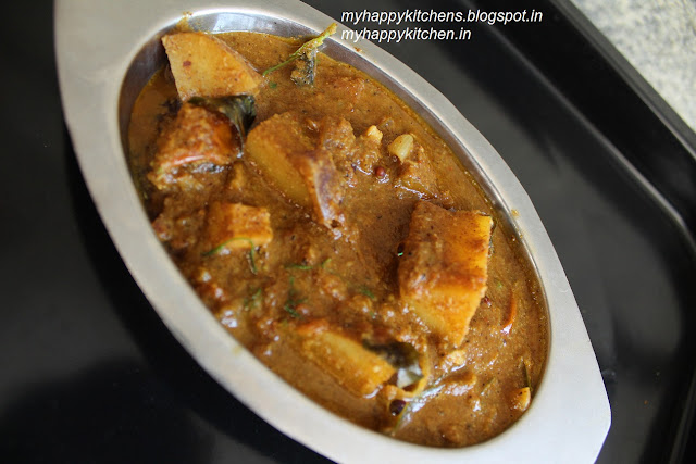 VIRUTHUNAGAR VEG SALNA / POTATO SALNA ( PAROTA SALNA)