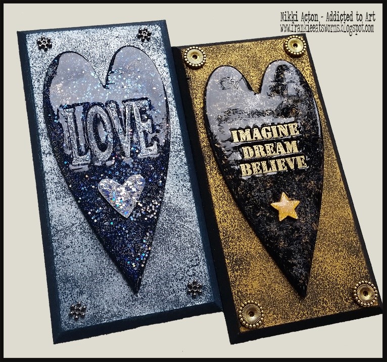 Embossed Hearts by Nikki Acton - That's Crafty!