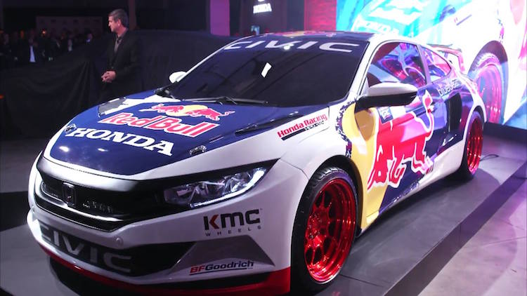 Olsbergs unveil Honda Civic GRC car in New York | Dominik Wilde