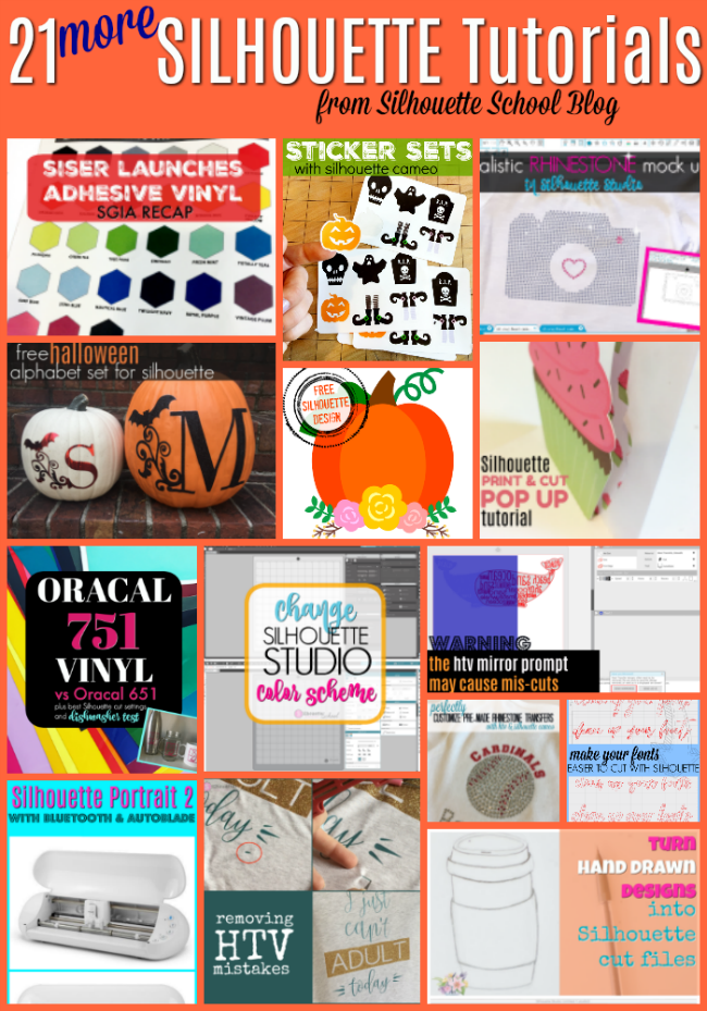 21 Silhouette Studio and CAMEO Tutorials from Silhouette School ...