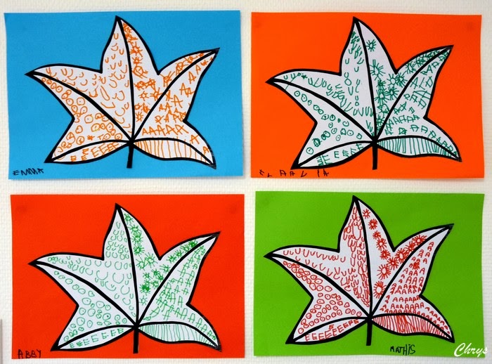 Le Journal de Chrys: Graphismes d'automne