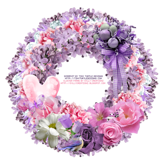 sylly creationz: Cluster Frame - TTD Early Spring ♥