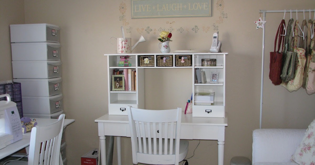 Fan Feature: Clean and Chic Sewing Room