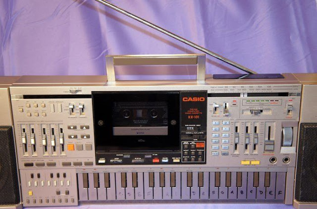 MATRIXSYNTH: CASIO KX-101 MINI SYNTHESIZER BOOMBOX GHETTO BLASTER RADIO ...