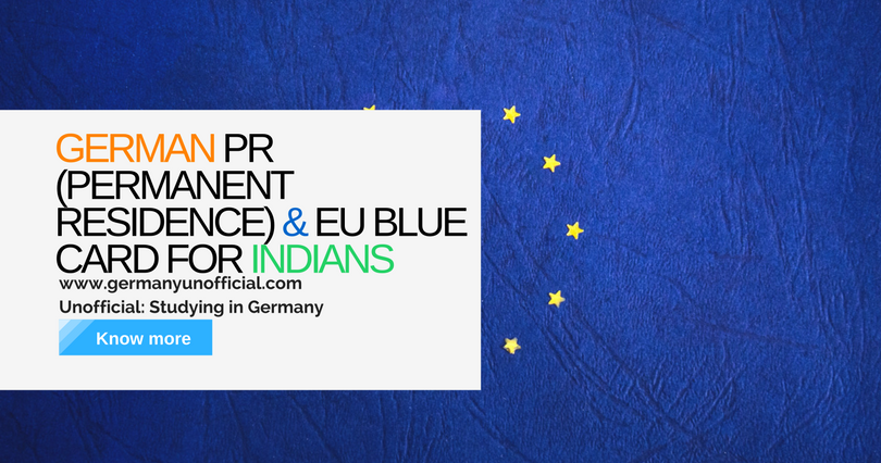 German PR (Permanent residence) & EU Blue card for Indians