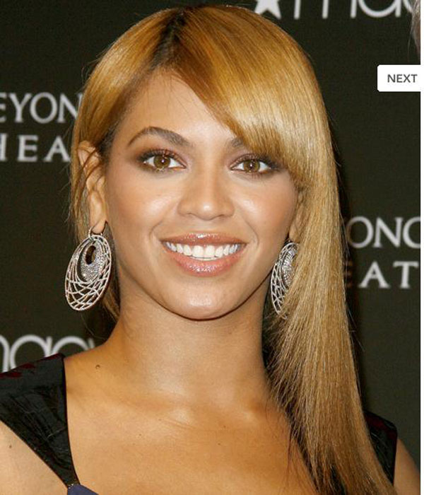 World Fashions: Beyonce Knowles Hairstyle