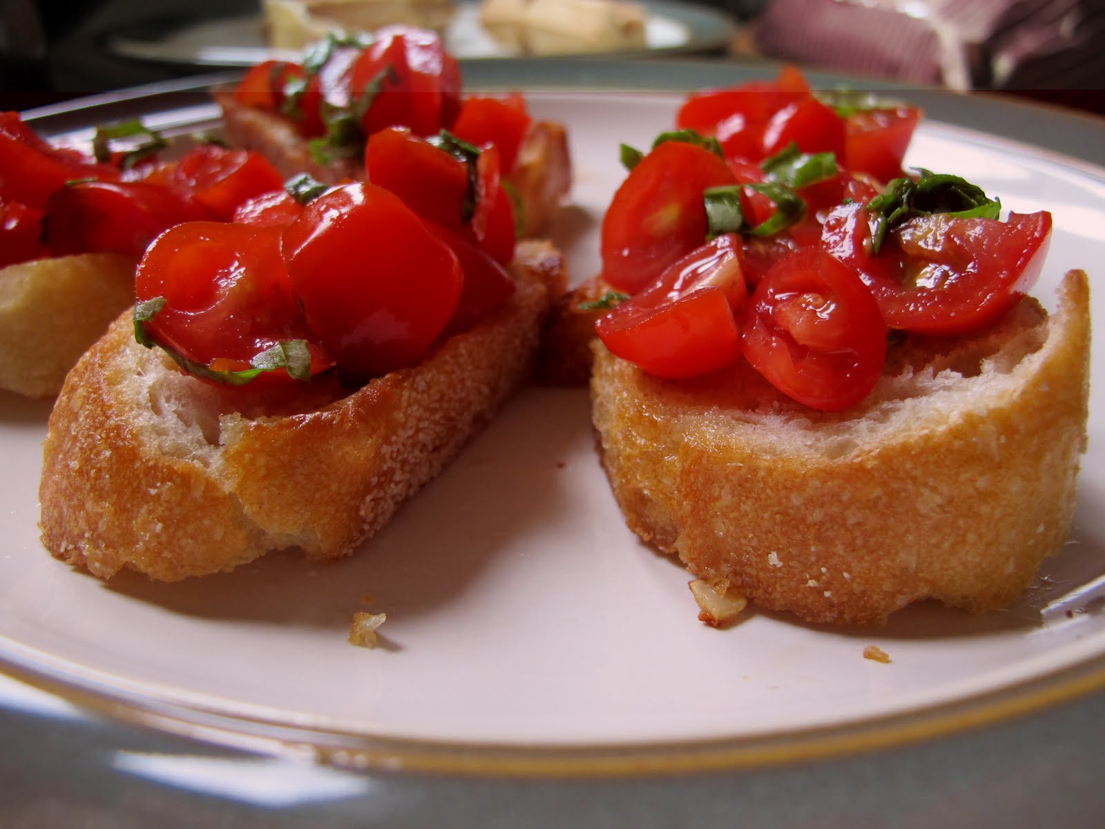 The Saucy Cook: Bruschetta