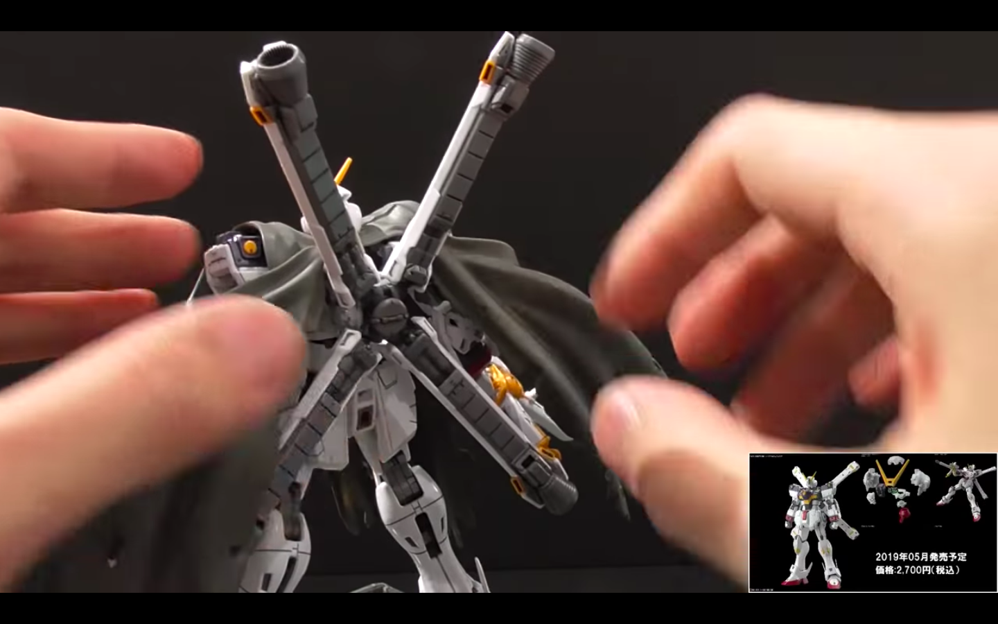 Real Grade Crossbone Gundam Close-up Preview by Gundam Base Tokyo